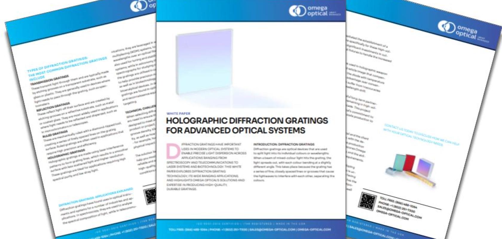 Holographic diffraction gratings for advanced optical systems | Electro Optics
